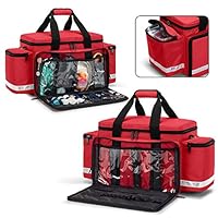 Trunab Emergency Responder Trauma Bag Empty, Professional First Aid Kits Storage Medical Bag ...