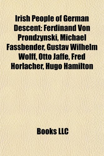 Irish People of German Descent : Amazon.in: Books