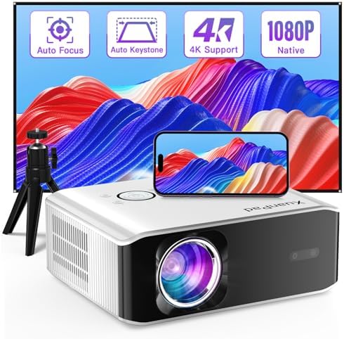 [Netflix Officially & AI Auto Focus] VOPLLS 4K Projector with WiFi and ...