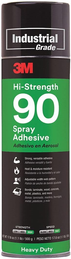 Amazon.com : MMM90-3m Hi-Strength 90 Spray Adhesive : Arts, Crafts & Sewing