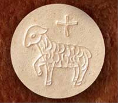 Amazon.com: Cavanagh Altar Bread - 1 3/8" White Lamb Design - 750 ...