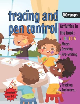 My first book of tracing and pencil control preschool workbook for ...