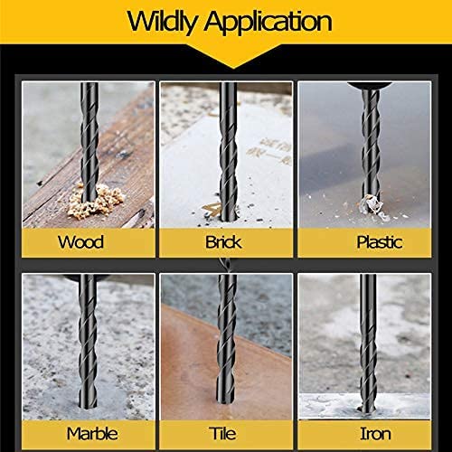 JOERIC Juego de brocas de mampostería, 20 piezas, juego de brocas de ...