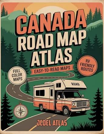 Canada Road Map Atlas: Unlock the Secrets of the Great North with ...