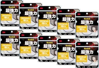Amazon.co.jp: 3M スコッチ 超強力両面テープ プラスチック・塩ビ用 SPL-19R 小箱10巻入り: 産業・研究開発用品