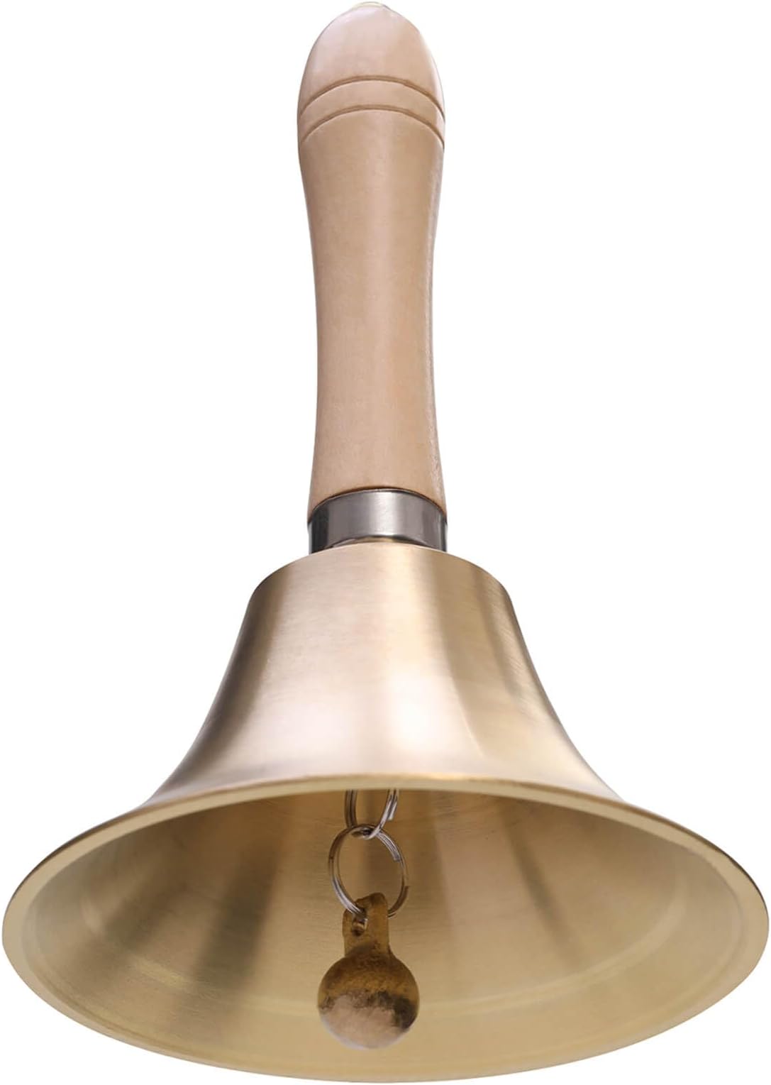 Amazon.com: Skeleteen Gold Ringing Hand Bell - Loud Metal Handheld Ring ...