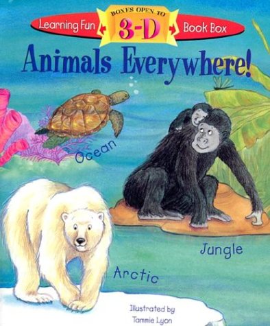 Animals Everywhere!: Learning Fun 3-D Book Box: Feldman, Thea, Lyon ...