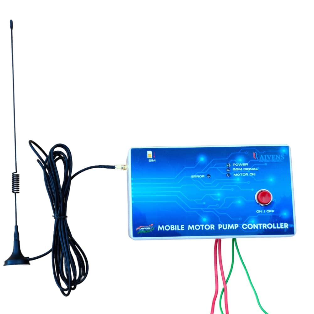 RAIVENS Three Phase Motor Controller, Water Pump Controller, Mobile ...