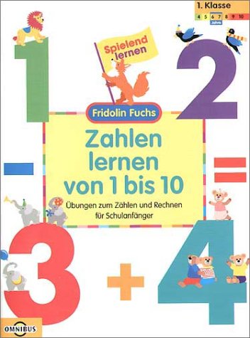 Zahlen lernen von 1 bis 10 - Übungen zum Zählen und Rechnen für ...