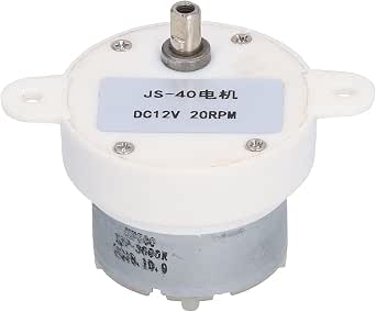 Amazon.co.jp: Geared motor, easy installation gear motor for mechanical ...