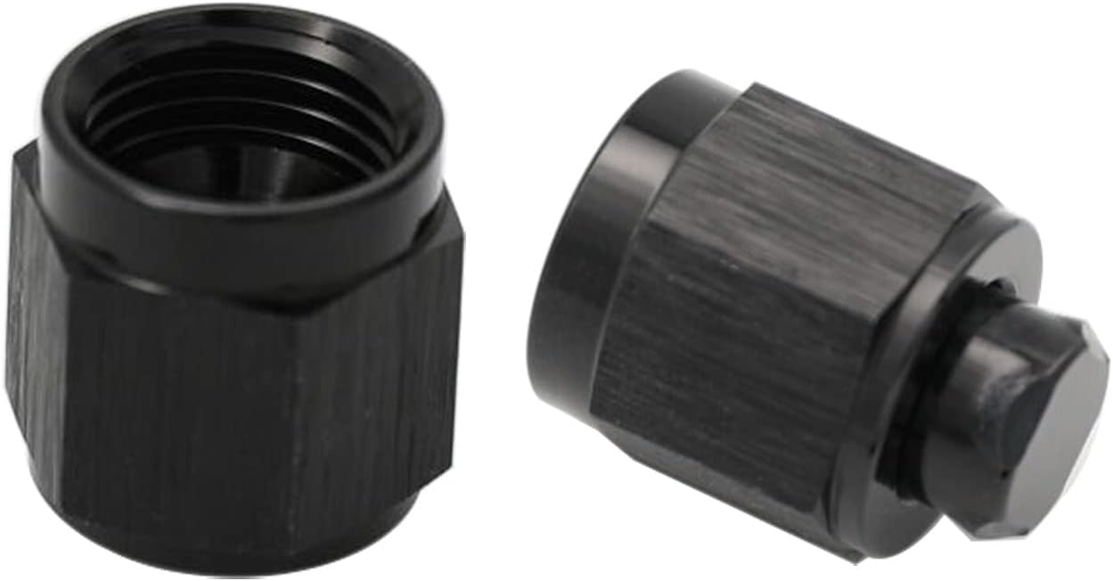 Amazon.com: KRD PERFORMANCE Aluminum 6AN Female Flare Cap Block Off ...
