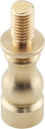 YHXiXi 1 Inch Lamp Shade Risers Lamp Finial Extender Rotating Brass ...