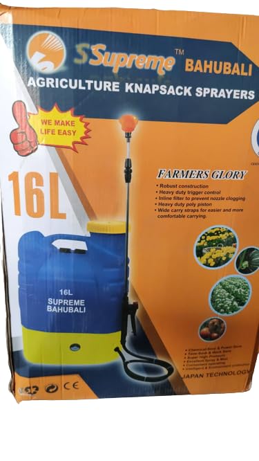 KISAN Vikas Kendra Agriculture Sprayer Battery Operated Pump 18 Liter ...