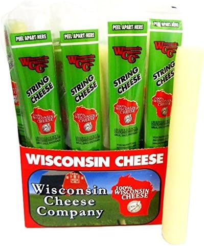 Amazon.com: Wisconsin Cheese Company - 100% Wisconsin String Cheese ...