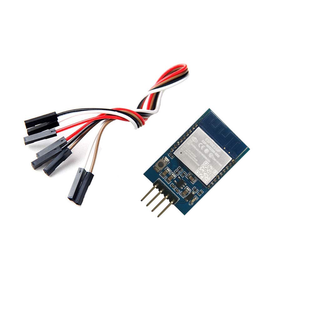 Buy DSD TECH ESP-WROOM-02D WiFI UART Module with 4 PIN Base Board for ...