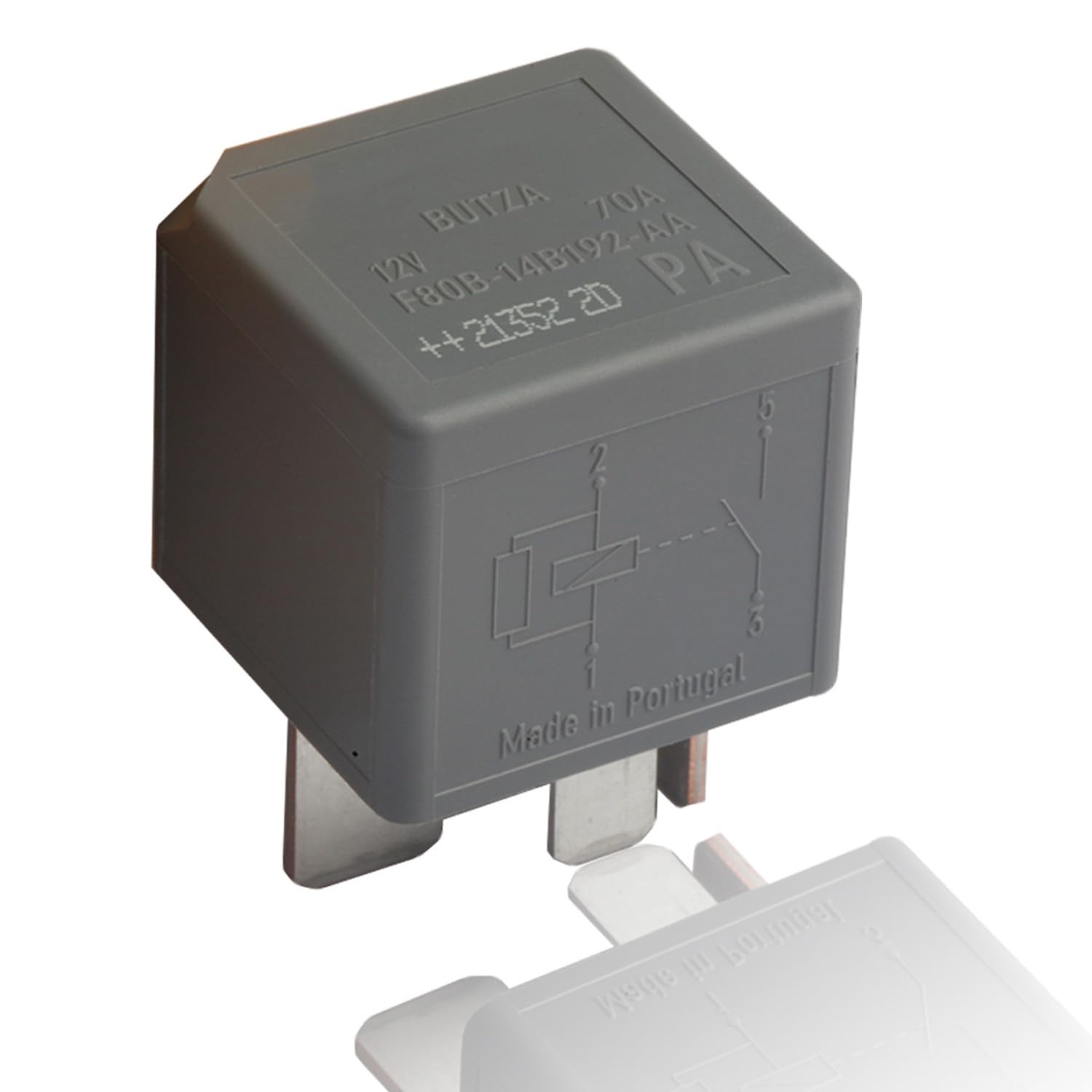 Amazon.com: 1pack F80B-14B192-AA Relay 12VDC 70A 4pin Automotive Relay ...