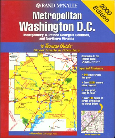 Thomas Guide 2000 Metro Washington D.C.: Street Guide and Directory ...