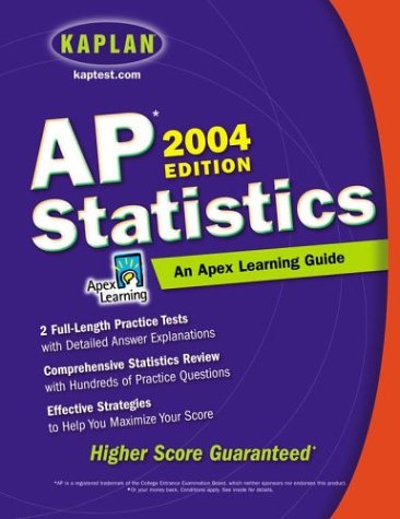 Amazon.com: AP Statistics, 2004 Edition: An Apex Learning Guide ...