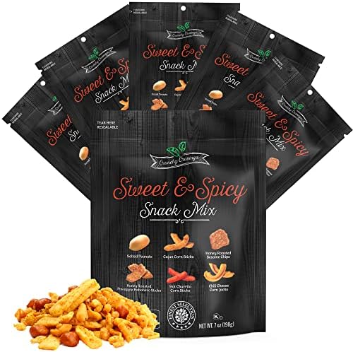 Amazon.com: Sweet & Spicy Snack Mix - 7 oz Individually Wrapped Snack ...