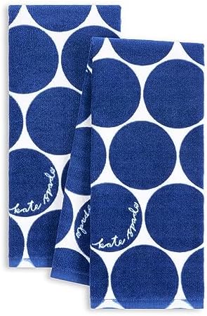Amazon.com: Kate Spade New York Botanical Stripe Kitchen Towels 4-Pack ...