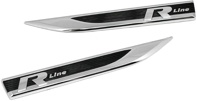 Volkswagen 510853688HFOD 510853688JFOD R-Line Schriftzug Set 2x ...