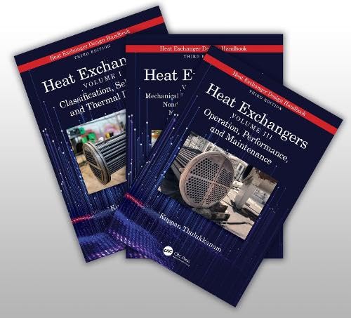 Heat Exchanger Design Handbook, Three-Volume Set: Thulukkanam, Kuppan ...