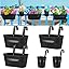 Amazon.com: JFMAMJ 5 Pcs Hanging Planter Railing Planter Box Metal Iron Window Boxes Planters ...