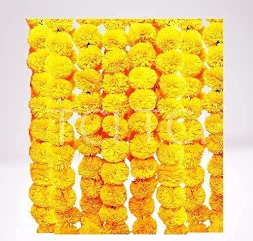 Buy ArtRIght Artificial genda phool for Decoration Flowers for ...