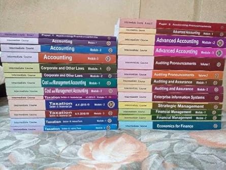 ICAI Intermediate All Books