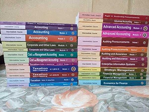 Buy ICAI Intermediate All Books (Group1+Group2) Book Online at Low ...