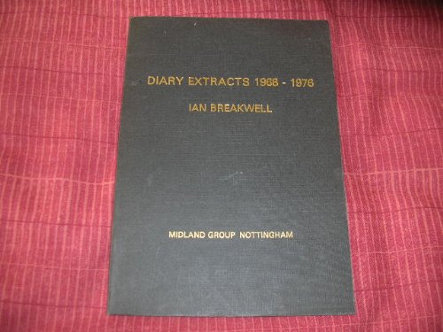 Diary extracts, 1968-1976: Breakwell, Ian: 9780950491110: Amazon.com: Books