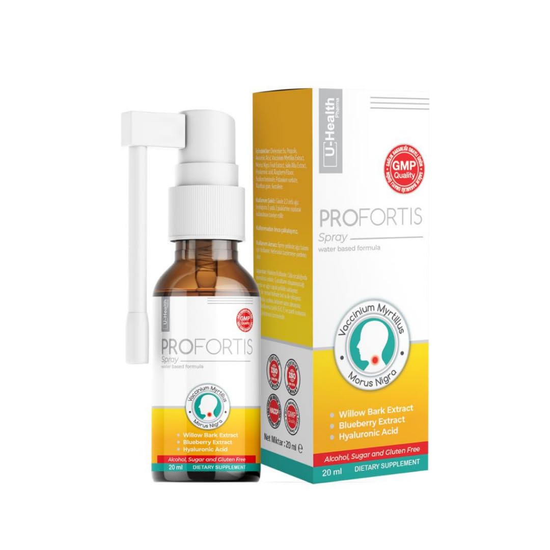 U HEALTH PROFORTİS BOĞAZ SPREYİ 20ML : Amazon.com.tr: Sağlık ve Bakım
