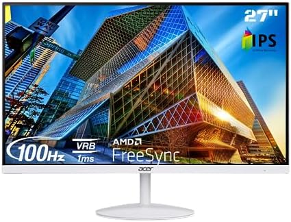 Acer SA272E 27 Inch Full HD IPS Ultra Slim (7.2mm Thick) Backlight LED ...