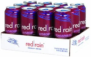 Amazon.com : red rain Energy Drink, Cranberry, 16-Ounce (Pack of 12 ...