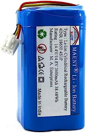 MAENT® 14.6V 16.8V 14.4V Li-ion Battery Compatible with Robotic Vacuum ...