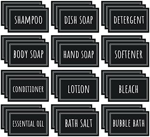 Amazon.com: Segbeauty Waterproof Labels for Organizing, 36 Packs Soap ...