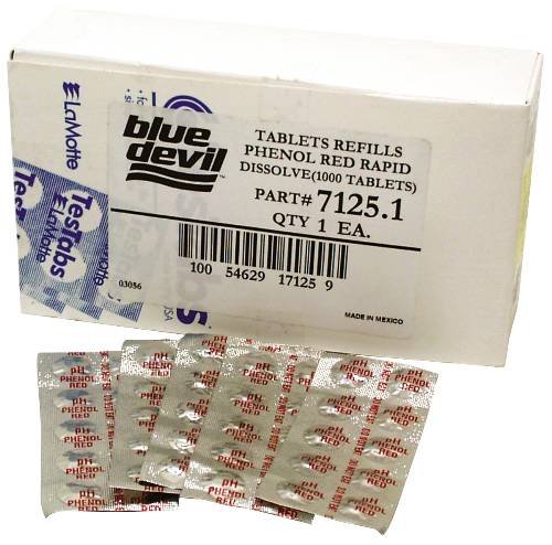 Amazon.com: PHENOL RED TABLETS : Patio, Lawn & Garden