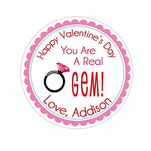 Amazon.com: Personalized Customized Valentine's Day Gift Stickers - A ...