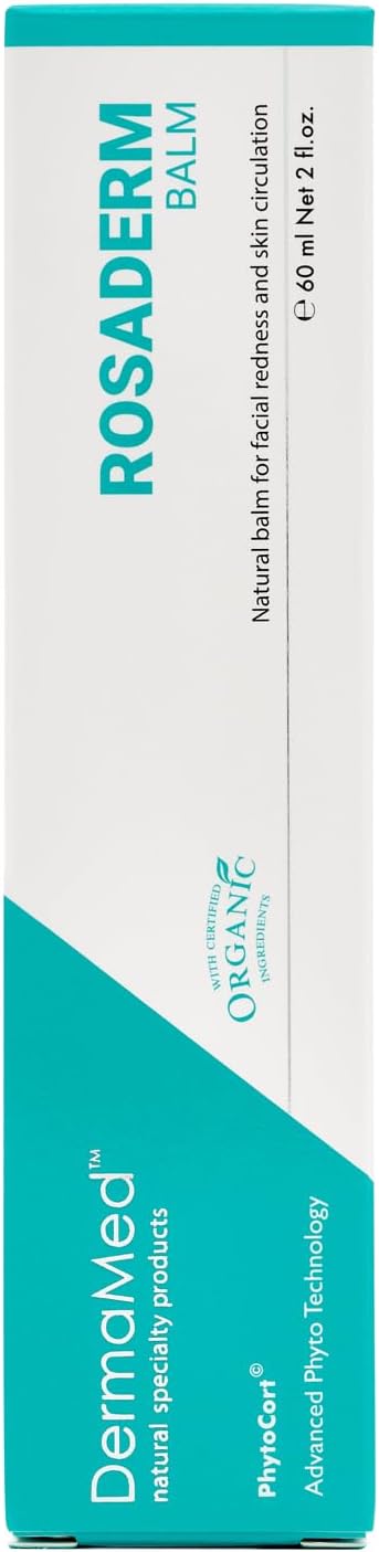 DermaMed Rosaderm Balm (60ml) - Rosacea Relief Cream. Organic ...