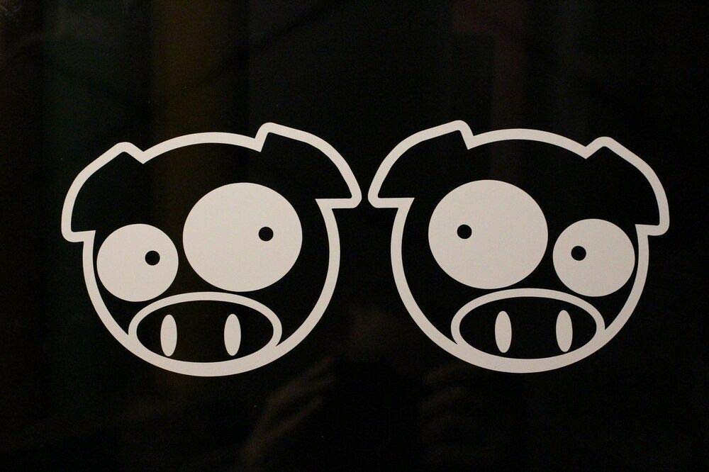Buy N.SunForest Rally Pigs Sticker Decal Vinyl Subaru JDM WRX STI ...