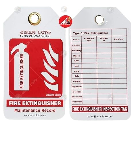 Fire Safety Tag : Amazon.in: Industrial & Scientific