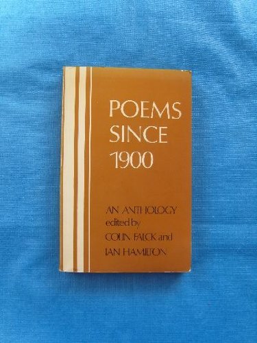 Poems Since 1900: An Anthology of British and American Verse in the ...