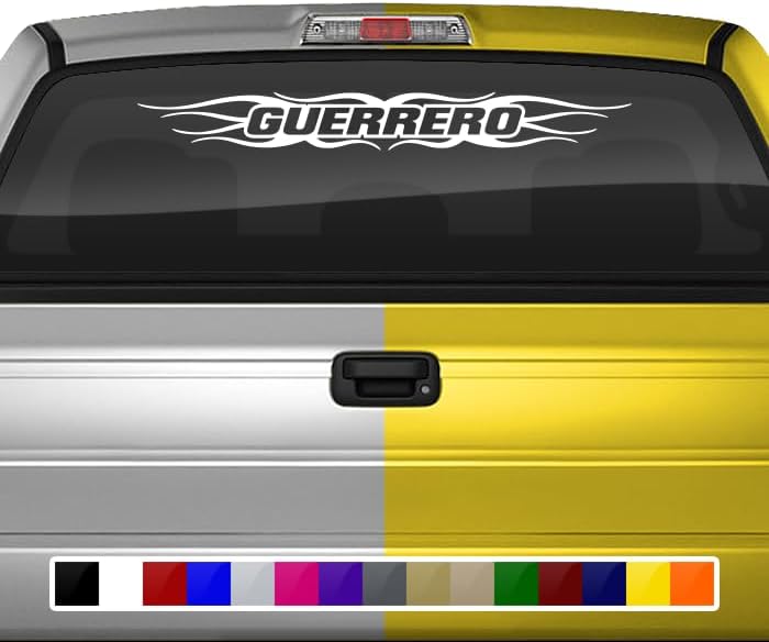 Guerrero MX Mexico Decal Sticker Windshield Window Vinyl Graphic Banner ...