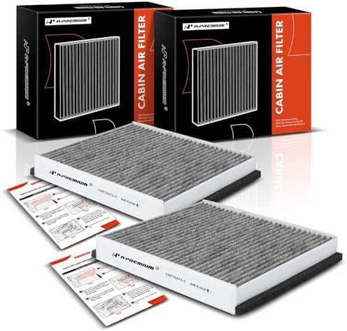 Amazon.com: A-Premium 2-PC Cabin Air Filter with Activated Carbon ...