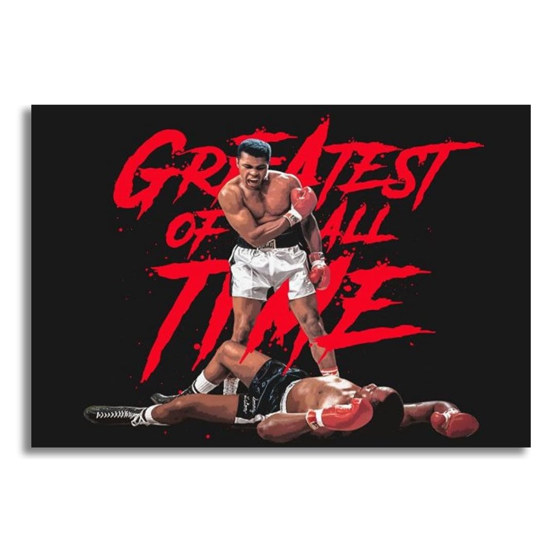 Muhammad Ali | Boxing Posters for Wall | A3 and A4 sizes | 400 GSM ...