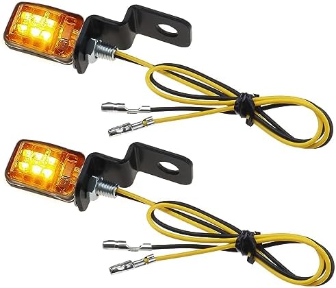VGOL 2Pcs Mini LED Turn Signal Lights LED Turn Signals Indicators ...