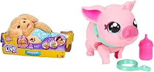 Little Live Pets Charlie Cozy Dozys Puppy interactive cuddly dog toy ...