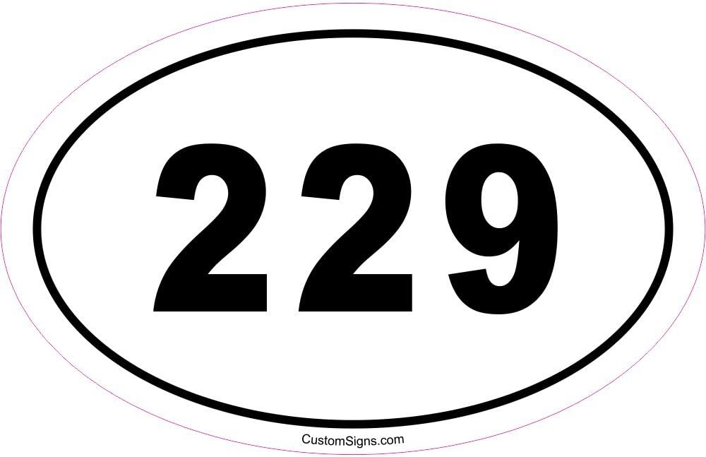 Amazon.com: 229 Area Code Bumper Sticker for Car : Everything Else
