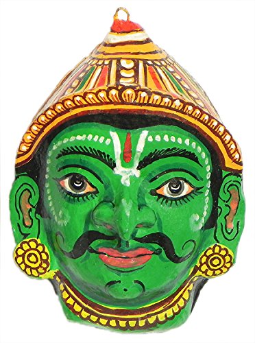 Buy Ravana Mask - Wall Hanging - Papier Mache Online at Low Prices in ...