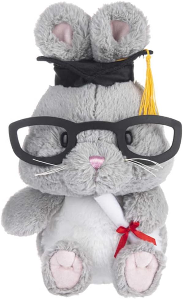 Amazon.com: Ganz Somebunny Graduated Bunny Graduate with Graduation Cap ...